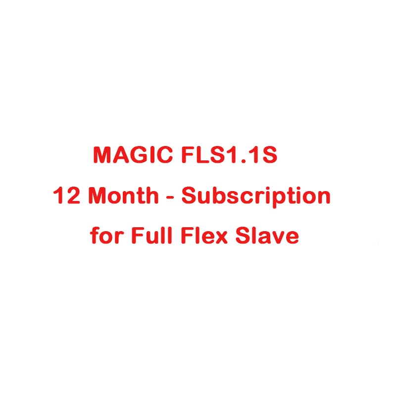 MAGIC FLS1.1S - 12 Month Renewal Subscription for Full Flex Slave – autoecupart