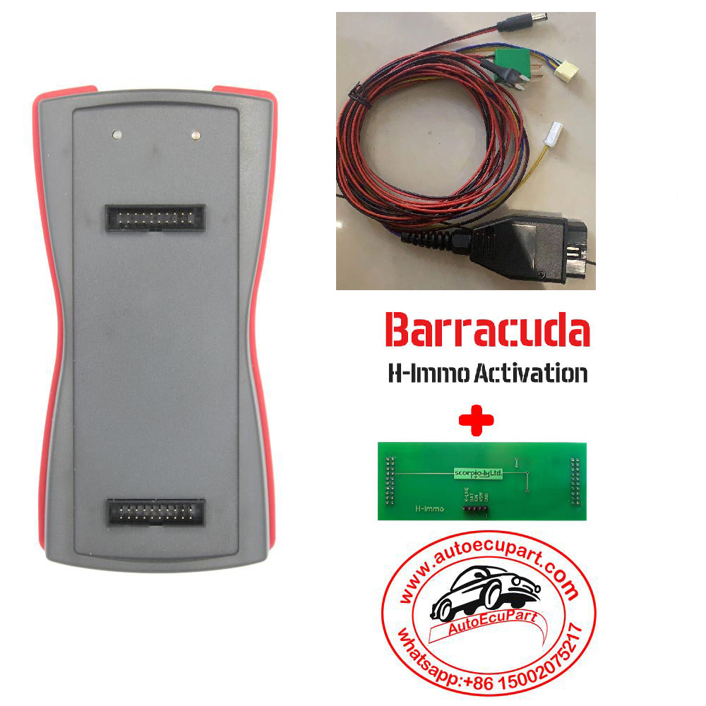 Scorpio Barracuda TOYOTA 8A H All Keys Lost Full Kit--With OBD2 cable – autoecupart