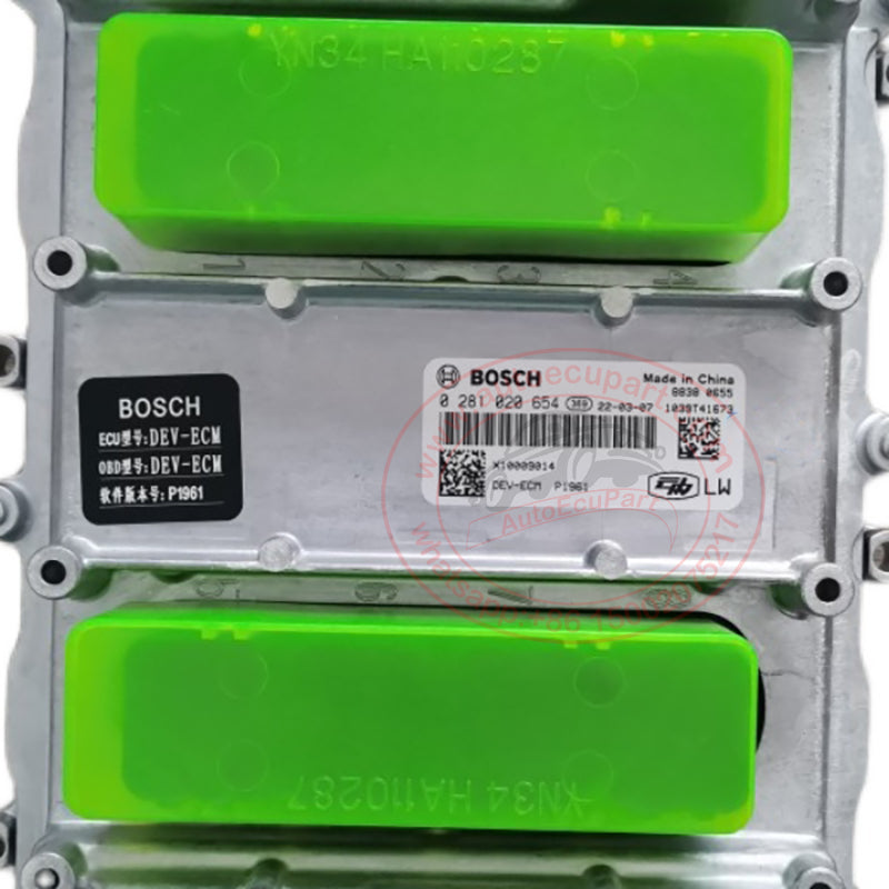 Original New 0281020654 Bosch ECU for JAC Yunnei D25/D30/D45 Engine El – autoecupart