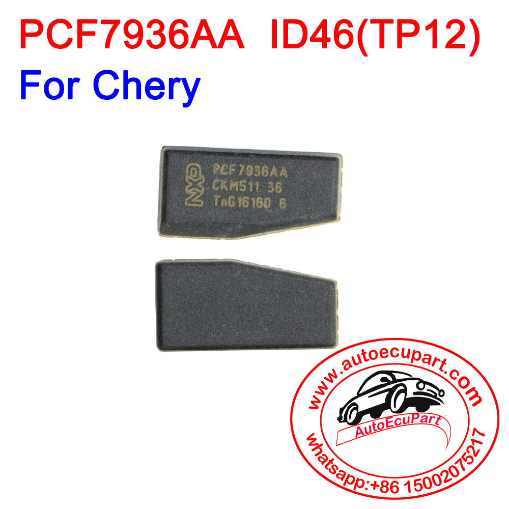 5pcs Original [CHERY] Tiggo Lock ID46 Chip carbon (OEM) (TP12 Lock) – autoecupart