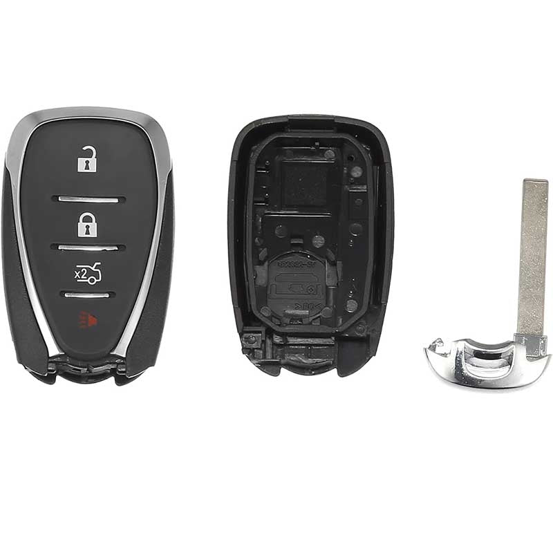 4 Button Smart Key Shell Cover Keyless Entry Fob Case for Chevy Camaro ...