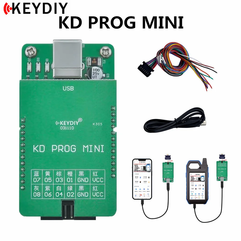 KEYDIY KD PROG MINI Programmer Adapter with C2 for VW MQB Dashboard Da ...