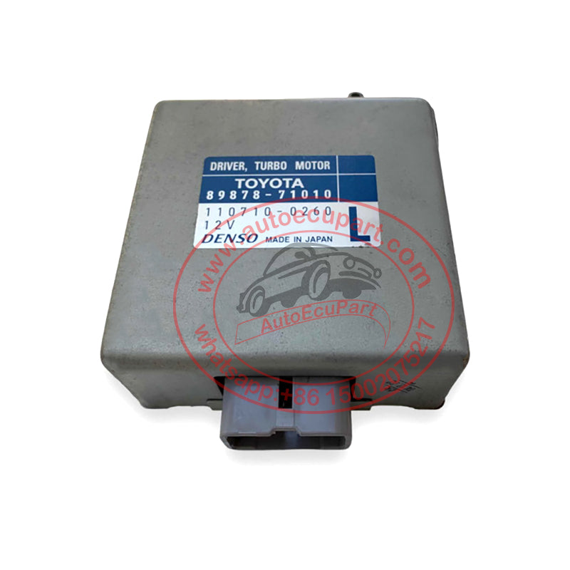 New Genuine 89878-71010 Turbo Driver Motor for Toyota Hilux 2006-2015 ...
