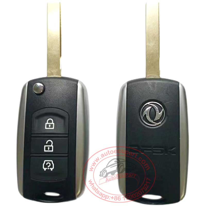 Original ID47 433MHz Flip Remote Key 3 Button for Dongfeng DFSK Glory ...