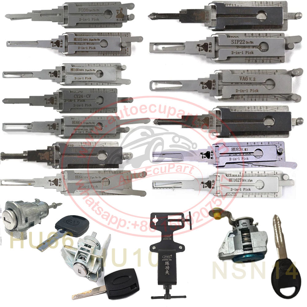 Original Lishi - Complete Automotive Training Starter Pack / 13 Lishi ...