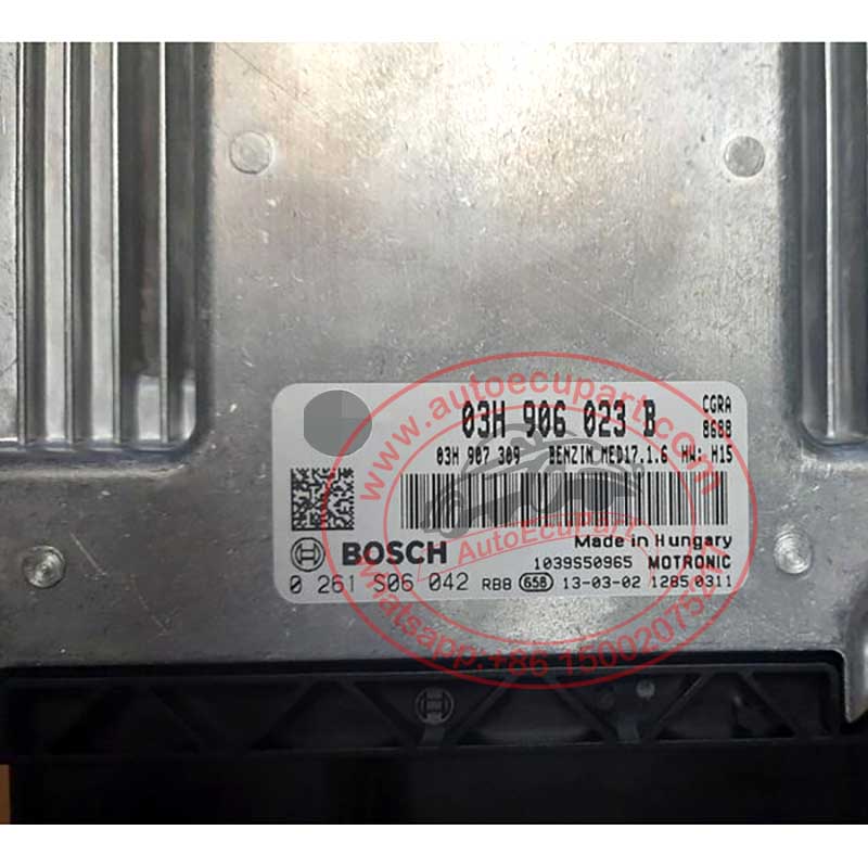 Original New 03H906023B 0261S06042 ECU for VW Touareg 3.6 fsi Electron ...