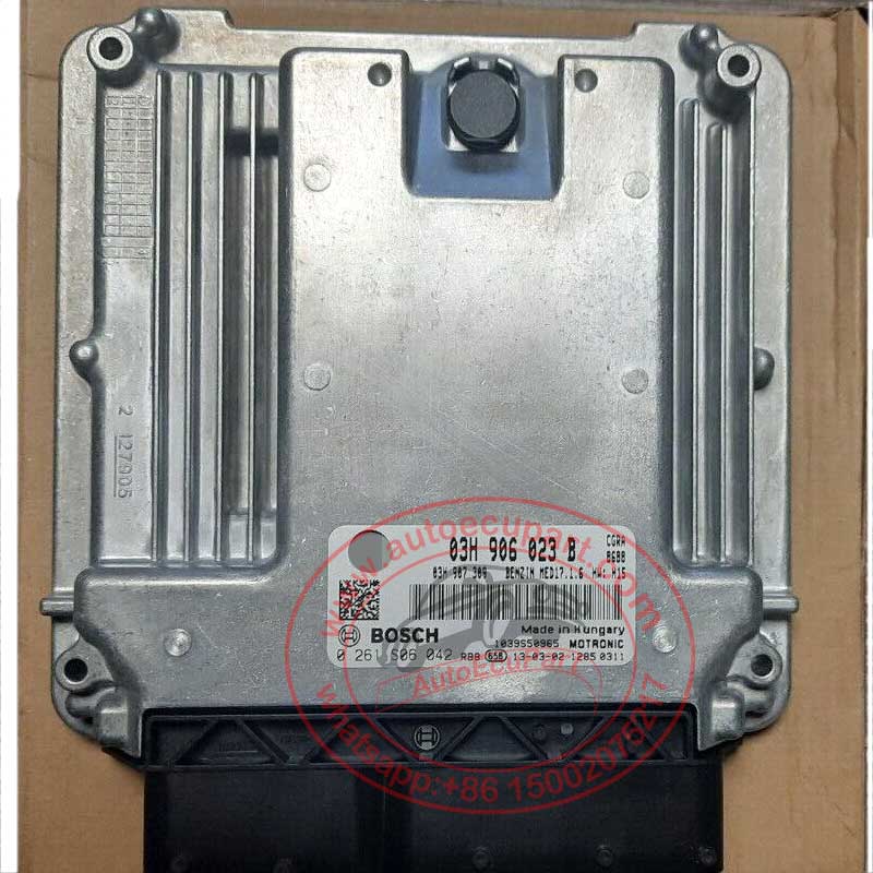 Original New 03H906023B 0261S06042 ECU for VW Touareg 3.6 fsi Electron ...
