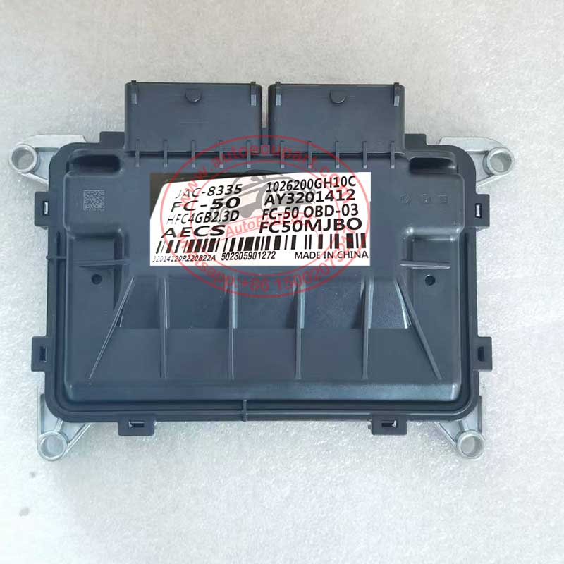 Original New AECS 1026200GH10C, AY3201412 ECU for JAC S2 2023 Engine C ...