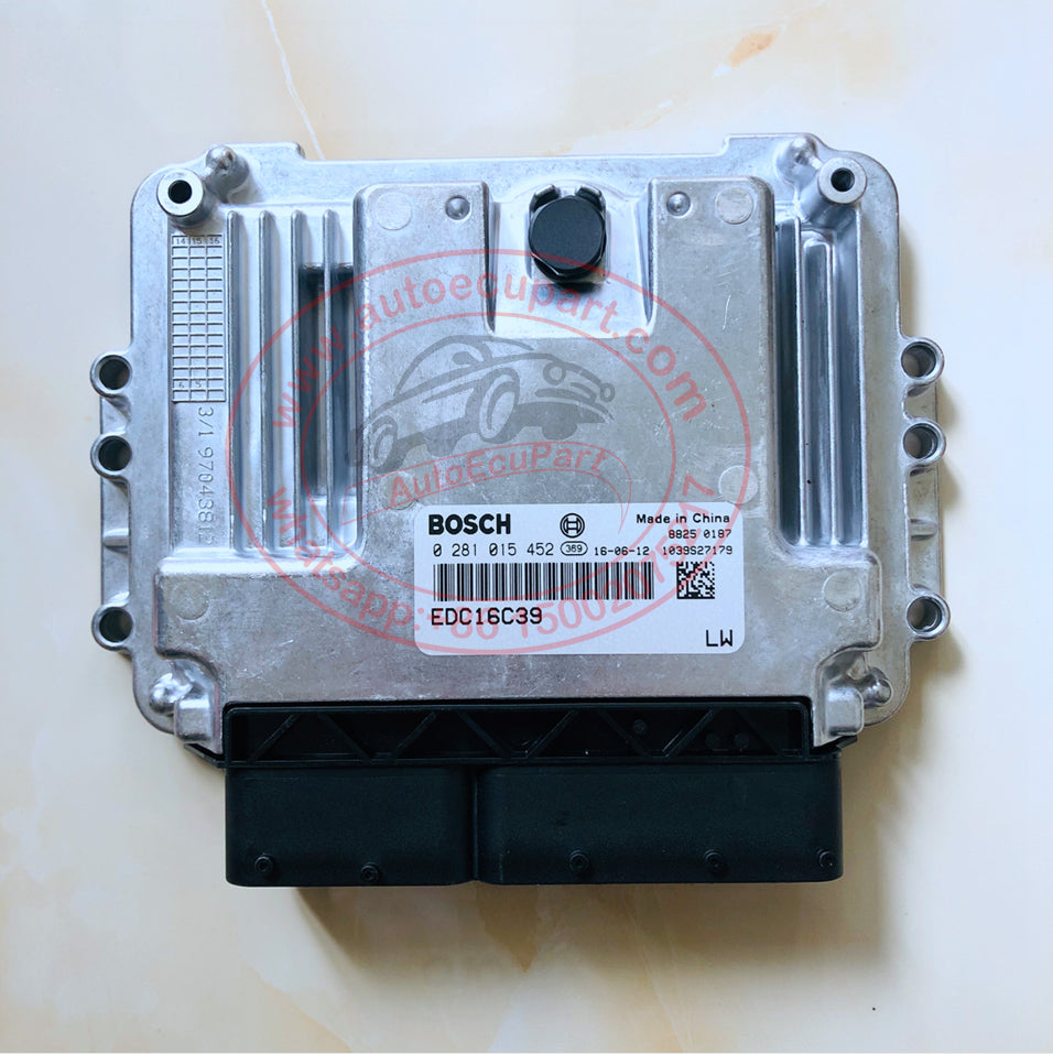 Original New Bosch 0281015452 EDC16C39 ECU ECM for JINBEI HAISE MINIBU ...