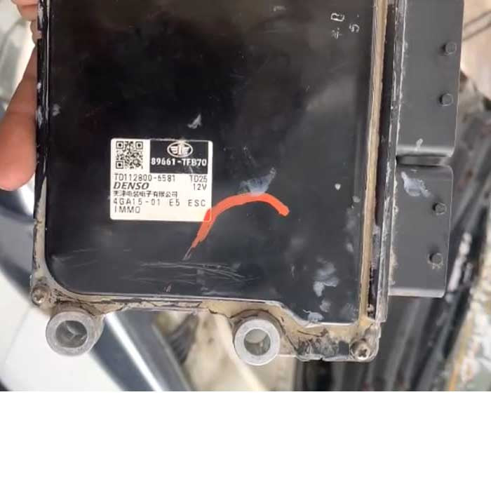Original New TD112800-6581, 89661-TFB70 ECU for FAW D60 2019 Engine Co ...