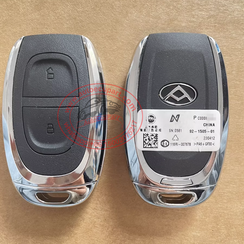 Original Proximity Key 434MHz 47 Chip for Maxus LDV G10 2 Button Smart ...