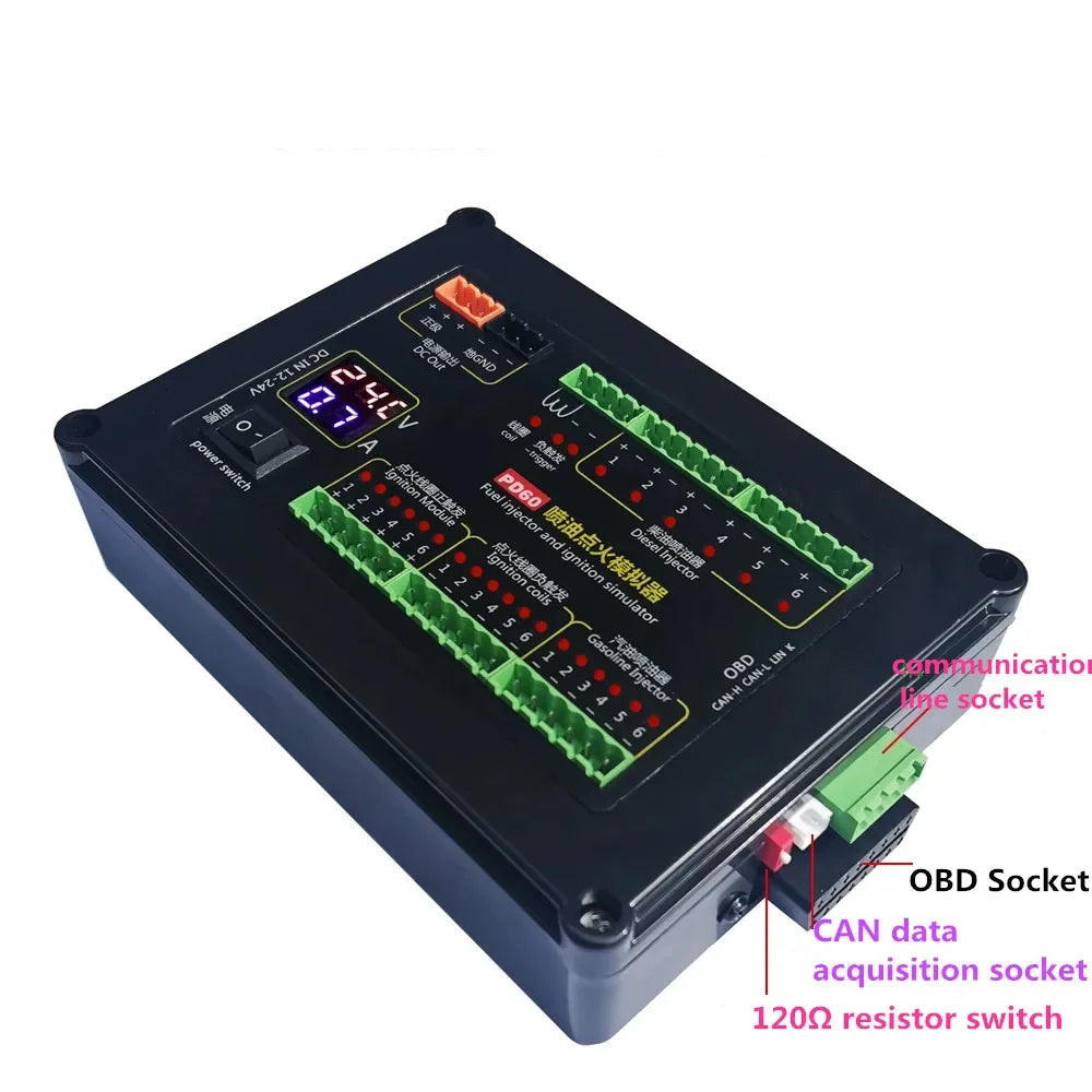 PD60 Fuel Injection Ignition Simulator ECU Maintenance Platform Gasoli ...