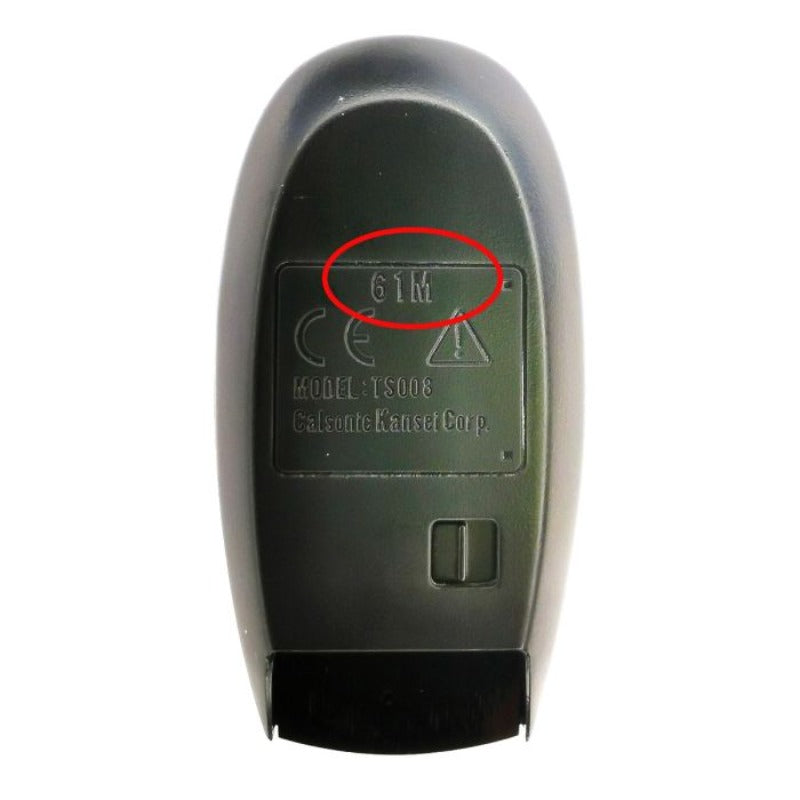 Smart Key TS008 37172-61M01 433MHz ID47 2 Button for Suzuki SX4 (Origi ...
