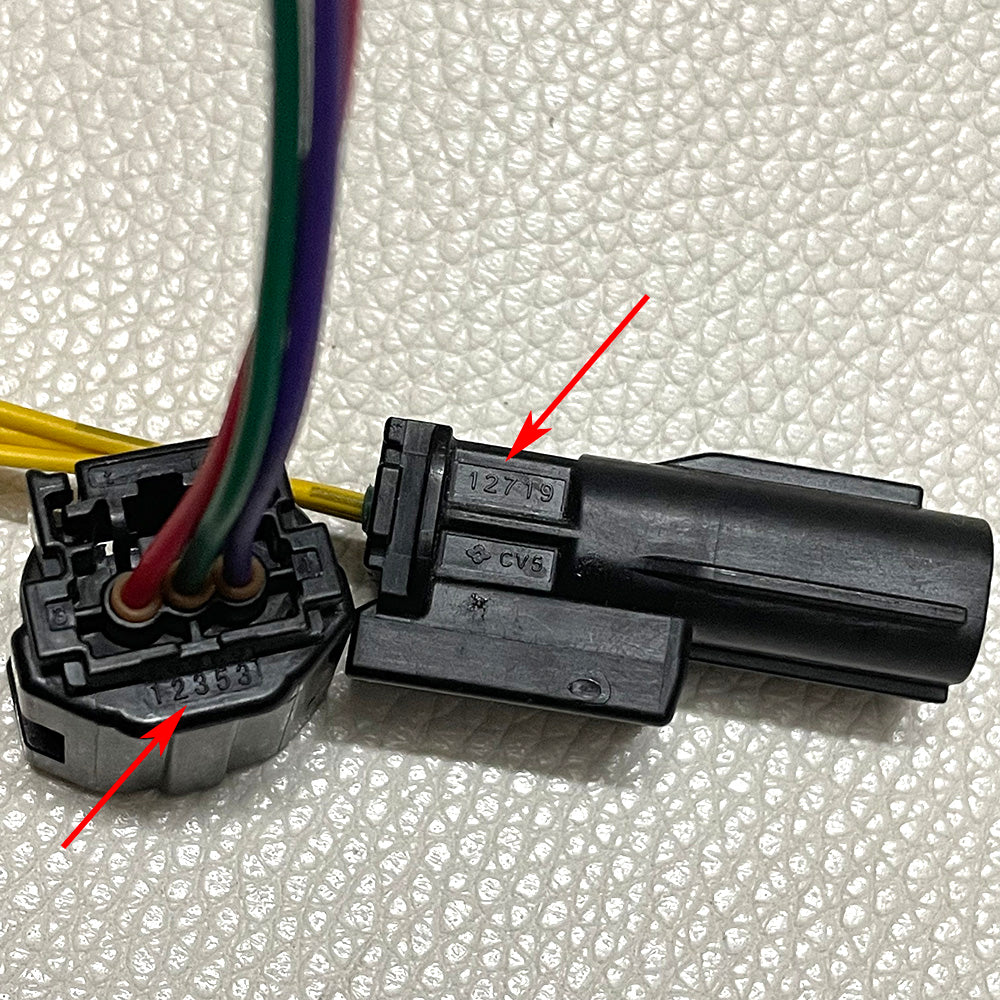 1 Pair Genuine Headlamp Light Regulation Connector Repair Plug for Toy ...