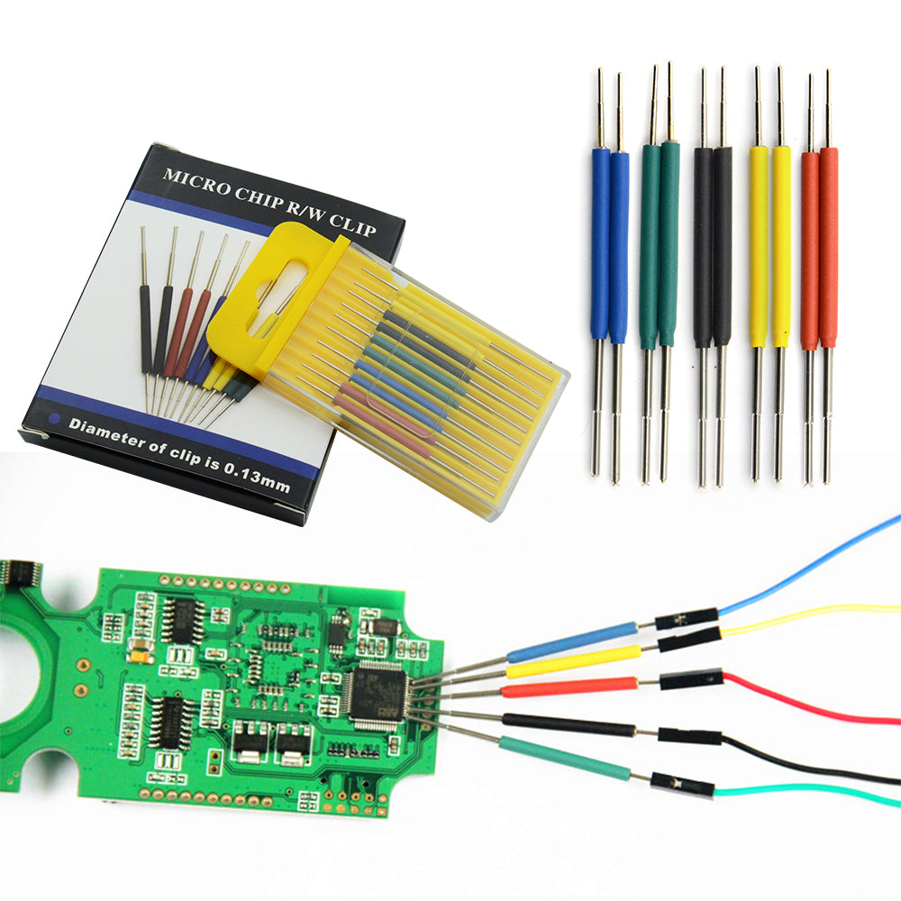 10pcs/set Micro IC Clamp TSOP/MSOP/SSOP/TSSOP/SOIC/SOP MINI Chip Clip ...