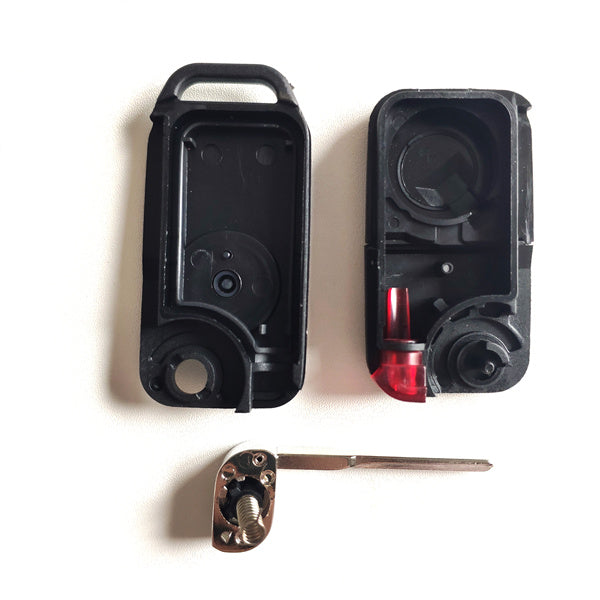 1 Button Flip Key Shell with HU64 blade for Mercedes Benz - Pack of 5 ...