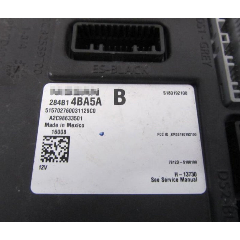 New OEM 284B1-4BA5A BCM for Nissan X-TRAIL, Rogue 284B14BA5A Body Cont ...