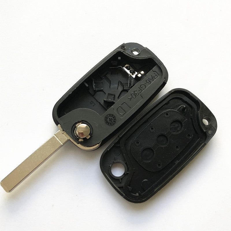 3 Buttons Flip Remote Key Shell for Renault Fluence - Pack of 5 ...