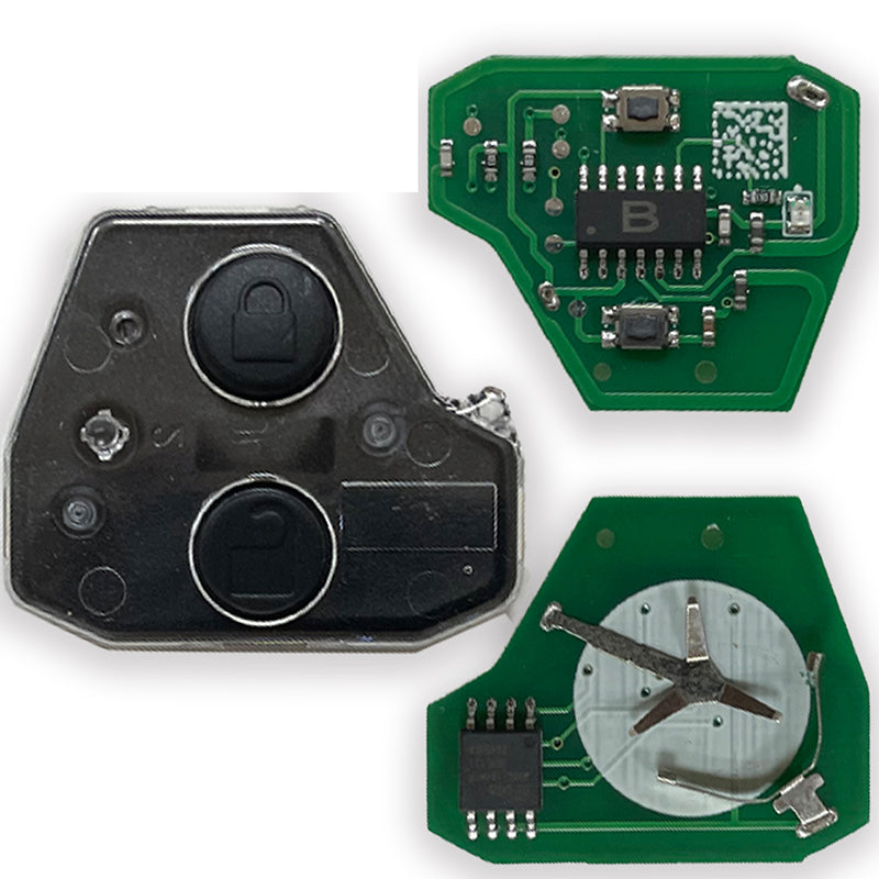 433MHz G Chip Remote Control Key Fob For Toyota AVANZA Wigo 2015 2016 ...