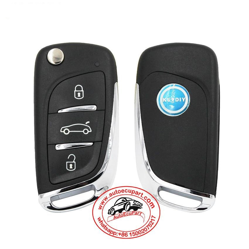 5pcs KD B11-DS Universal Remote Control Key 3 Button (KEYDIY B Series ...