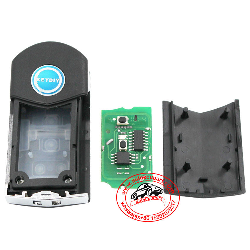5pcs KD B14-2 Universal Remote Control Key 2 Button (KEYDIY B Series ...