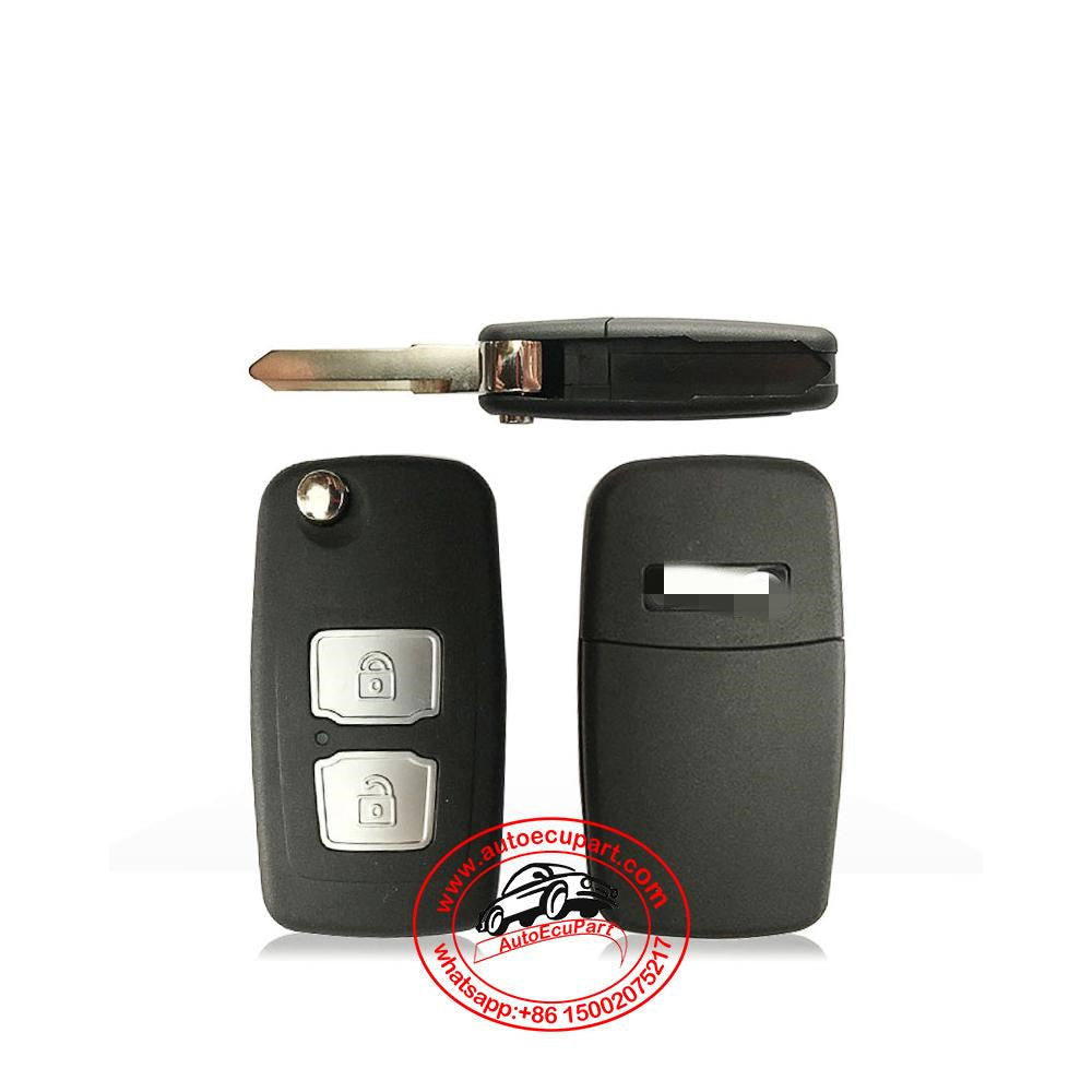 Flip Remote Key 2 Button for JAC Truck K3 K5 A5 – autoecupart