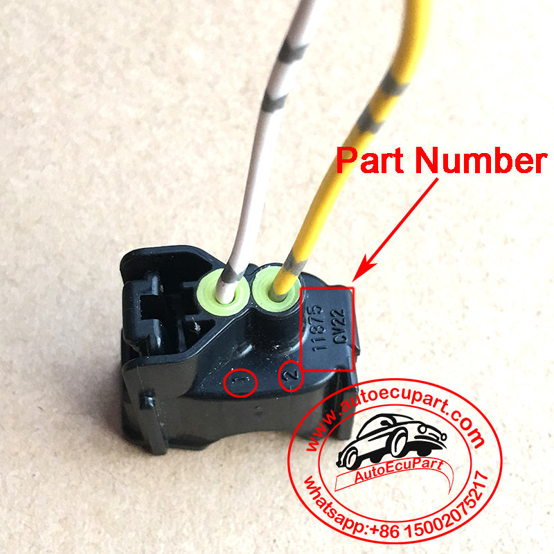 Genuine 2-way Fuel Injector Harness Connector Pigtail for Toyota Lexus ...