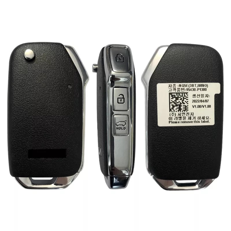 Genuine Flip Remote Key 95430-P1300 433MHz 4A PCF7939MA 3 Buttons for ...