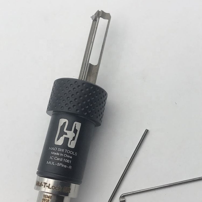 HAOSHI MUL-T-LOCK MUL-5Pins-R Right Turbo Pick and Decoder Tool ...