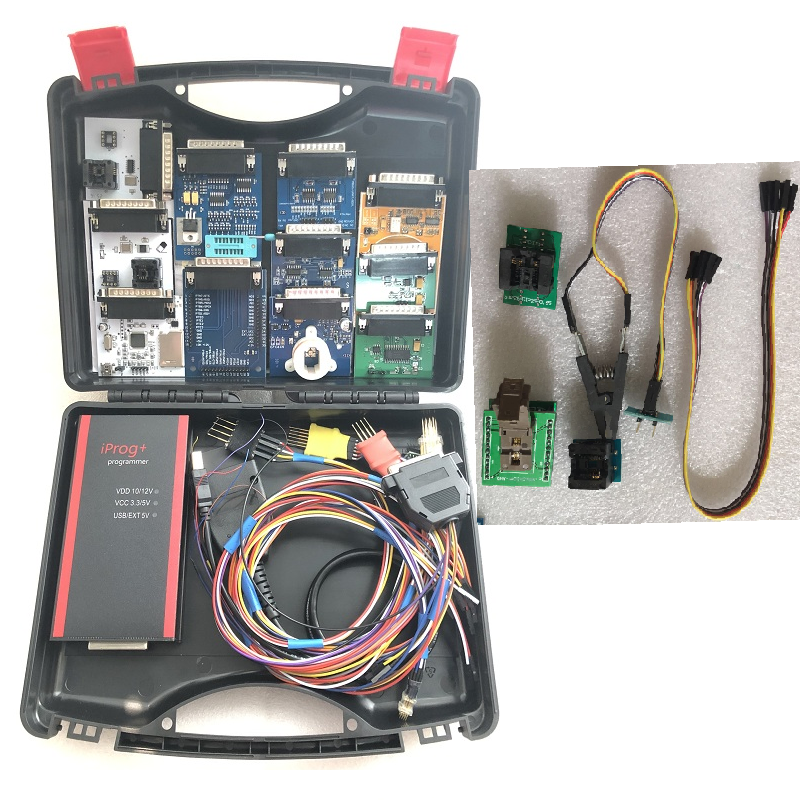 Durable Iprog+Plus with Full Adapters with NANO 93CXX Socket, SOP8 Soc – autoecupart