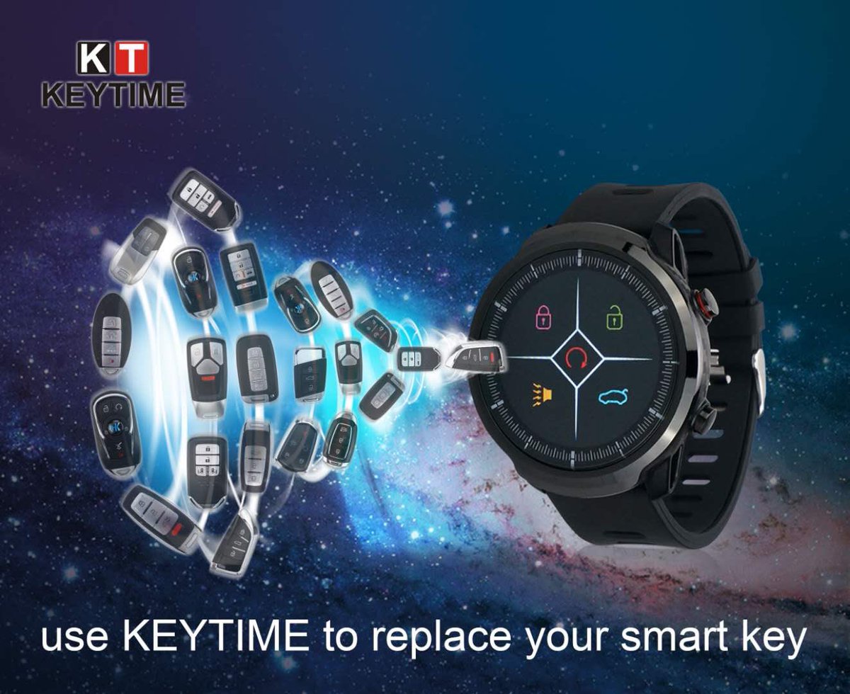 KEYDIY KT KEYTIME SW01 Smart Watch Replace Car Key with Watch port Mon ...