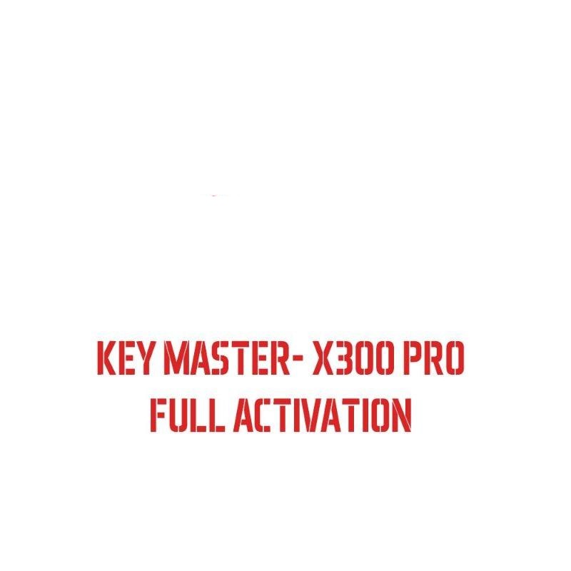 Key Master-X300 Pro Full Option Activation – autoecupart