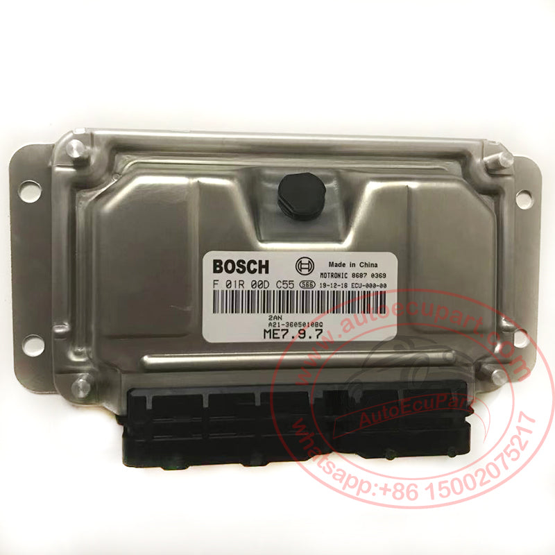 New Bosch M7.9.7 A21-3605010BQ F01R00DC55 (F 01R 00D C55) ECM A2136050 ...