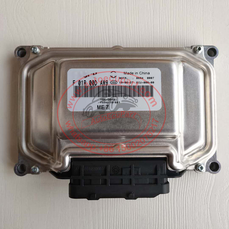 New ME7 ECU F01R00DAW9 FA94-18-881 (F 01R 00D AW9) Engine Control Unit ...