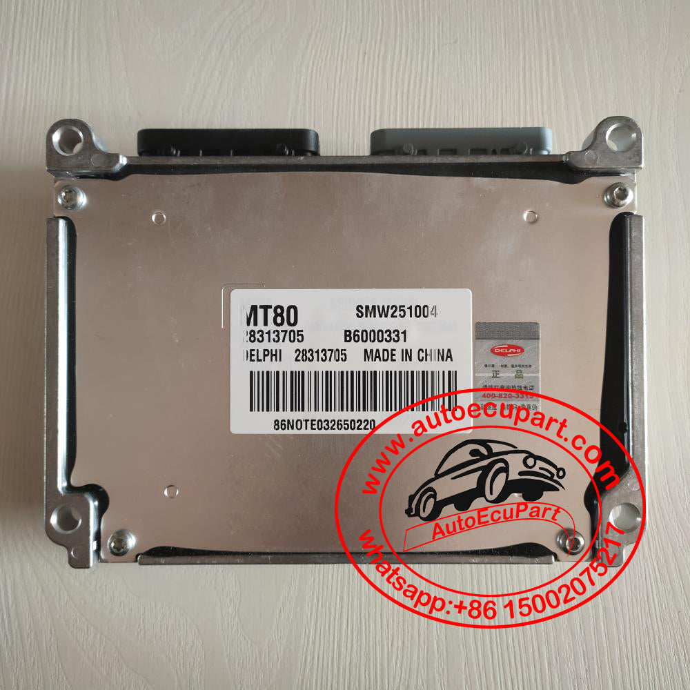 New DELPHI MT80 ECU 28313705 SMW251004 B6000331 4G63S4T for Haval H5 ...
