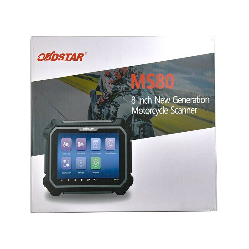 OBDSTAR MS80 Device Tablet for Motorcycle/PWC/Snow mobile/ATV/UTV Diag ...