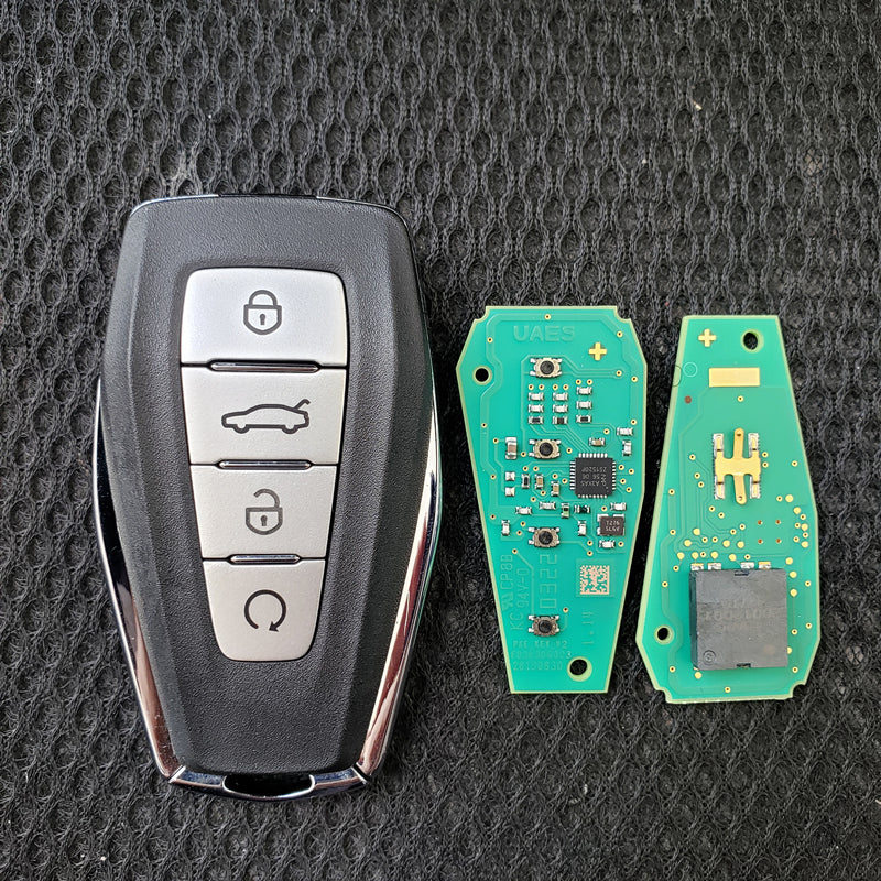 Original 433MHz ID47 Chip for Geely Okavango Proximity Smart Key 4 But ...