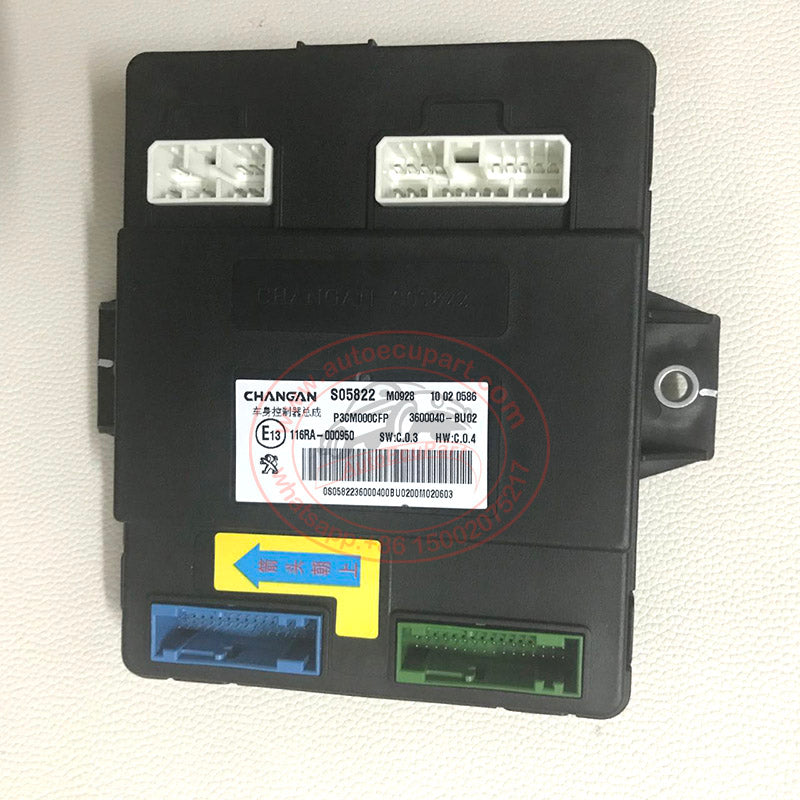Original New 3600040-BU02, S05822 BCM for Changan Body Control Module – autoecupart