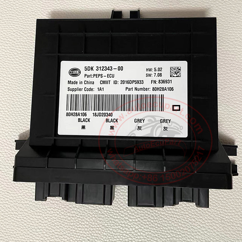 Original New 5DK 312343-00, 80H28A106, 2016DP5933 PEPS Module ECU for ...
