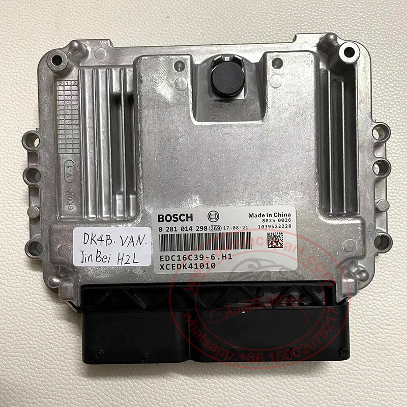 Original New Bosch 0281014298 EDC16C39-6.H1 DK4B ECU for JIN BEI H2L V ...