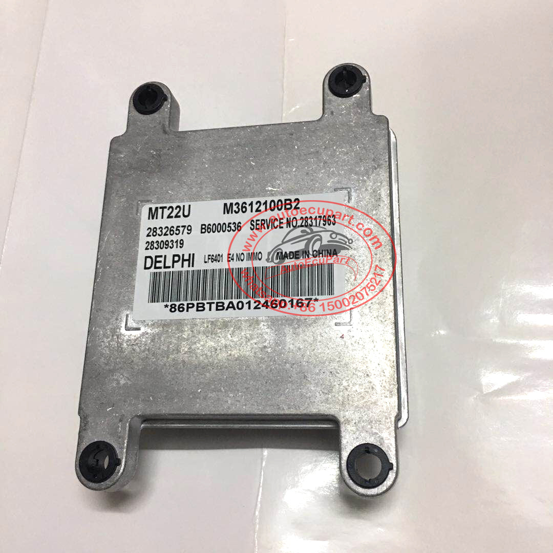 Original New DELPHI MT22U ECU B6000536 28326579 M3612100B2 Engine Cont – autoecupart