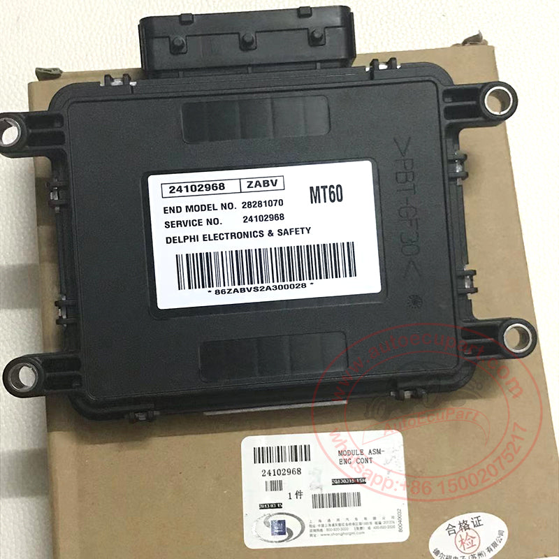 Original New Delphi MT60 ECU 24102968 ZABV for GM Chevrolet Sail Aveo ...