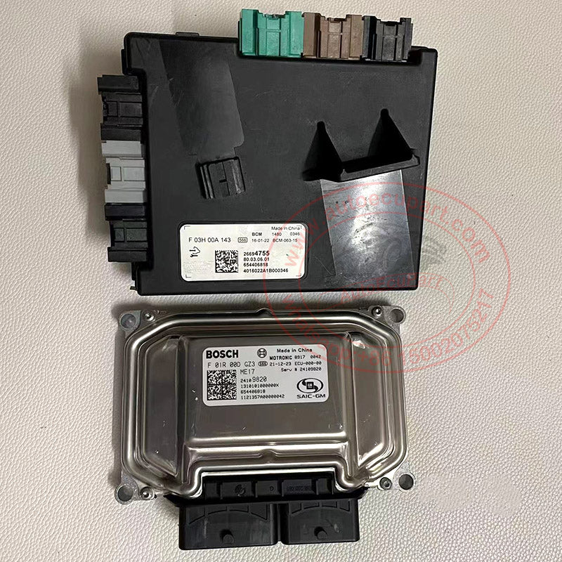 Original New ECU F01R00DGZ3, 24109820 + BCM F03H00A143, 26694755 for C ...