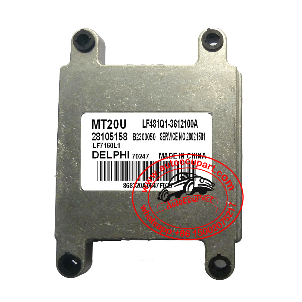 Original New MT20U Electronic Control Unit ECU 28105158 LF481Q1-361210 ...