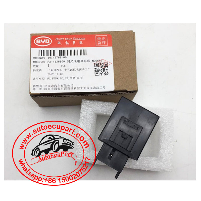 Original New Flash Relay Emergency Light Steering Relay F3-4136100 8-P ...