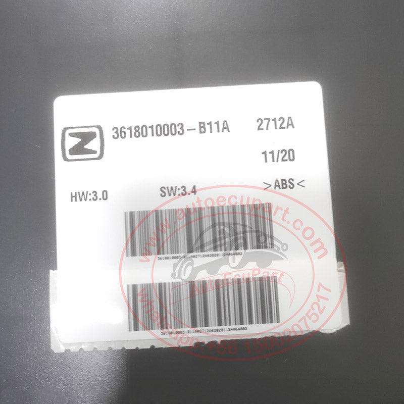 Original New PEPS 3618010003-B11A for Zotye T600 SR7 X5 X7 T500 Passiv ...