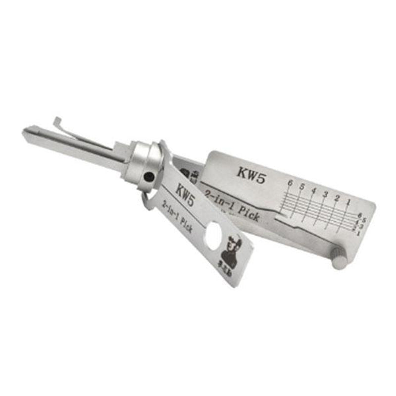 Original Lishi KW5 Series 6-Pin Kwikset Keyway Tool 2-in-1 Lock Pick D ...