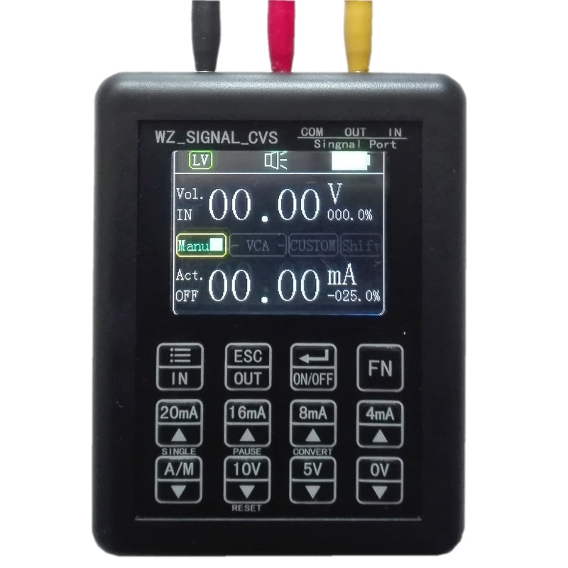 Precision 4-20mA 0-10V Signal Generator Calibrator Constant Current So ...
