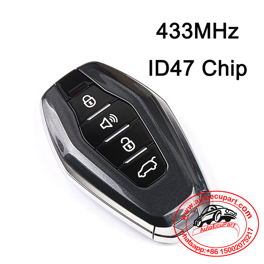 Proximity Smart Remote Control for Chery Jetour X70 X70S X90 433MHz ...