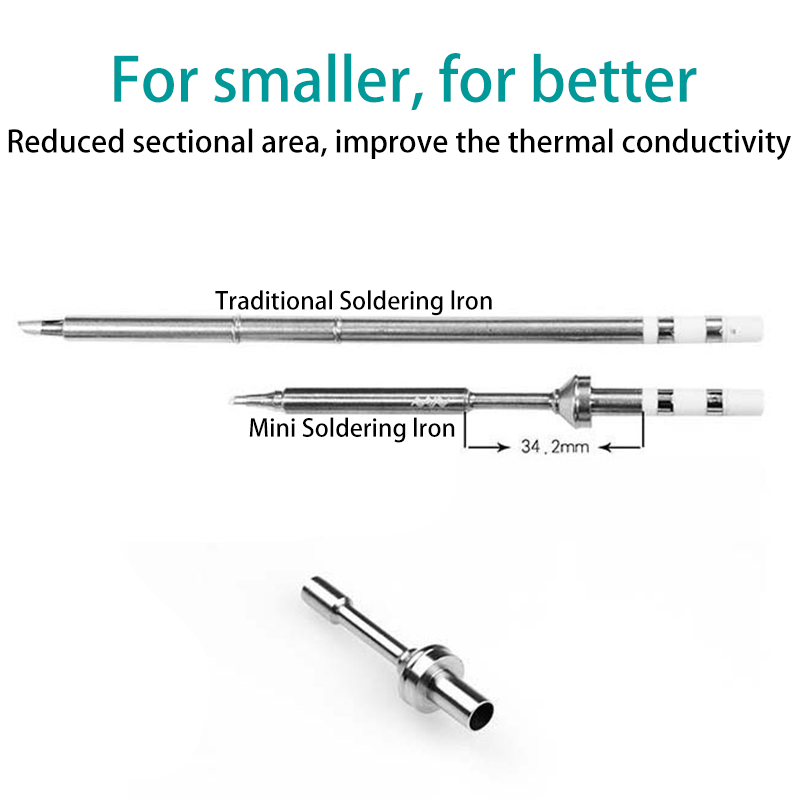 Replacement Tips Lead-Free for TS100 Soldering Iron Various Models Of ...